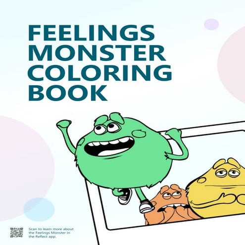 FEELINGS MONSTER COLORING BOOK.pptxbggnbn | PDF