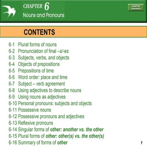 Feg04 chapter 06_noun pronoun | PPS