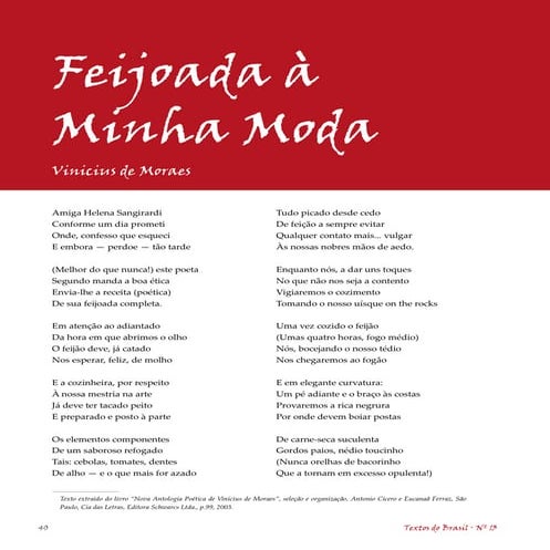 Feijoada moda | PDF