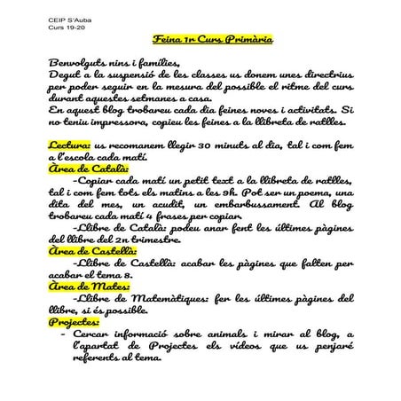 Programació Primer A | PDF