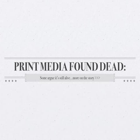 The future of print media | PDF