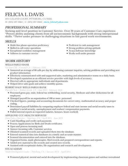 Shellie Resume | DOCX
