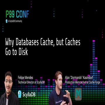 Why Databases Cache, but Caches Go to Disk | PPT