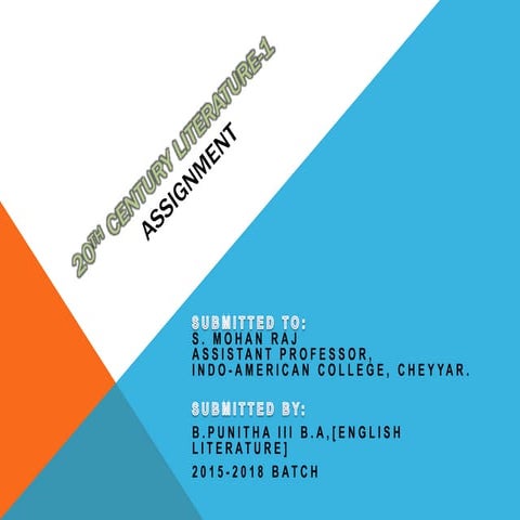 Felix Randal Poem by G.M.Hopkins | PPTX