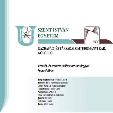 Fellner gábor ptlg_1._feladat | PPT