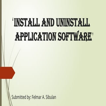 FELMAR A. SIBULAN.TLE 10.pptx. presentation | PPTX