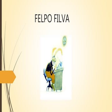 O Conto de Felpo Filva | PPTX