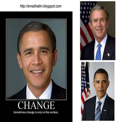 Bush - obama | PPT