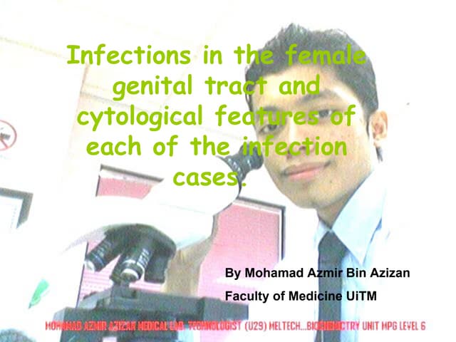 Female Genital Tract Infection Ppt