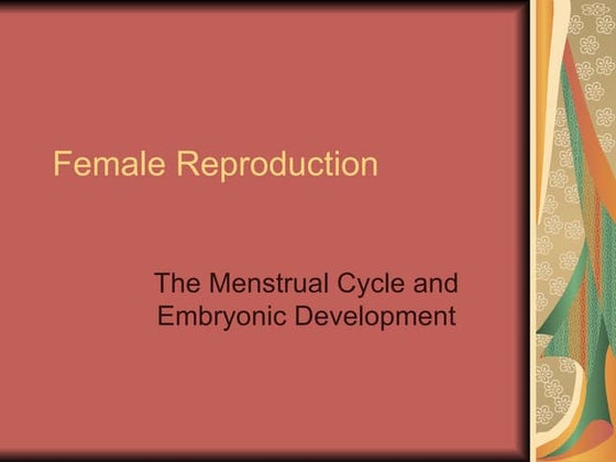 Reproductive System Ch 10 | PPT