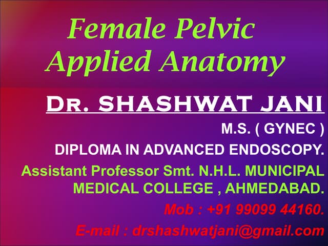 Anatomy of Female internal genitalia.pptx