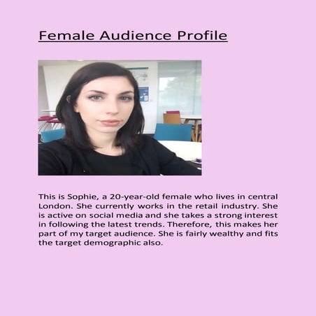 Female audience profile | PDF