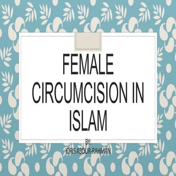 Female circumcision.pptx