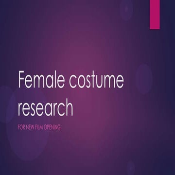 Character casting notes | DOCX