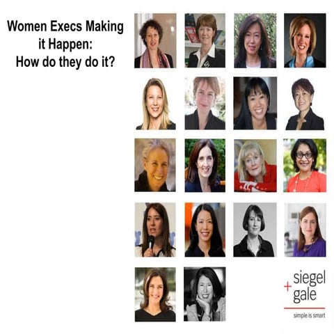Women Execs Making it Happen | PPTX