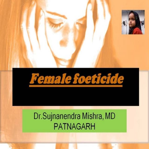 Female Foeticide | PDF