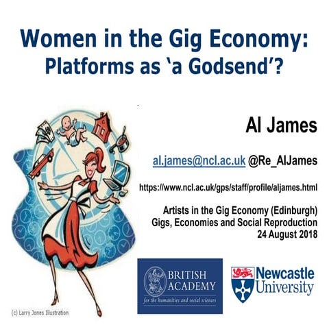 Women in the Gig Economy (Platforms, Social Reproduction) | PDF