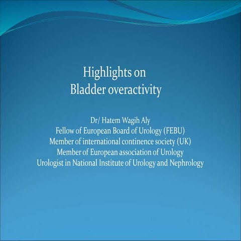 FEMALE INCONTINENCE and management 2003.ppt