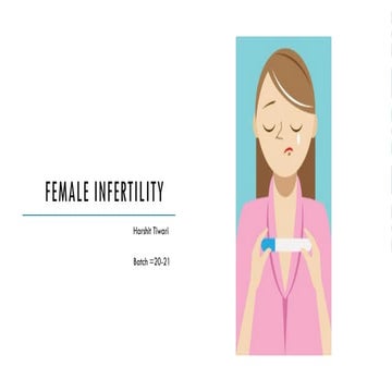 Female Infertility presentation | PPTX