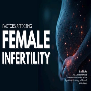 Comprehensive Analysis of Factors Affecting Female Infertility | PDF
