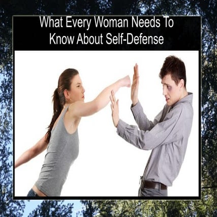 Secret Self Defense Tips for Women | PDF