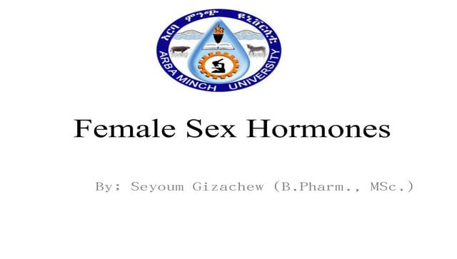 Male Sex Hormones Ppt