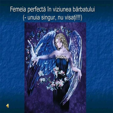 Femeia Perfectă îN Viziunea BăRbatului | PPT