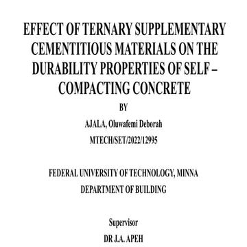 MTECH PROPOSAL for technology in building | PPT