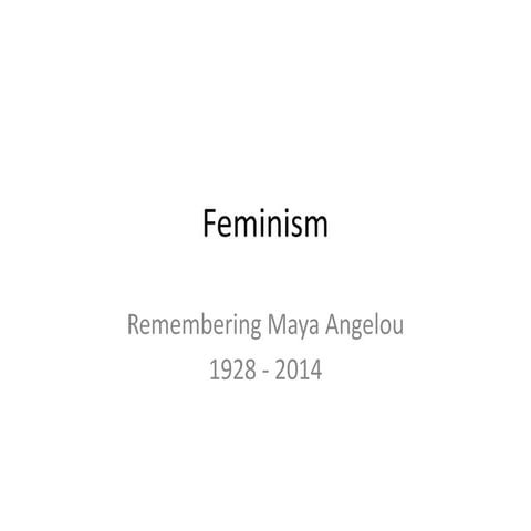 Maya Angelou Powerpoint- DOWNLOAD IT | PPT