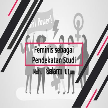 Feminisme Sebagai Pendekatan Studi Islam.pptx