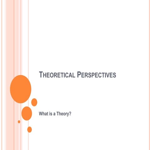 Feminist Theories Lecture Ppt