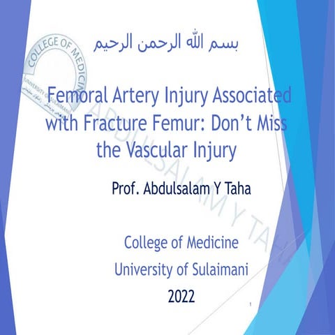 Femoral Artery Injury associated with Fracure Femur.pdf
