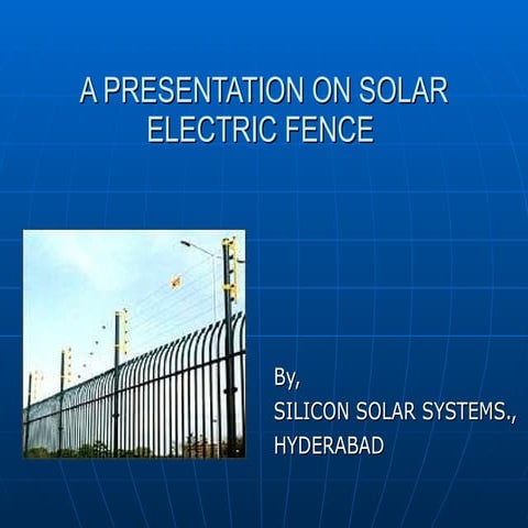 Fence presentation | PPT