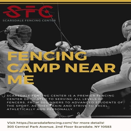Fencing Camp Near Me | PDF