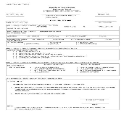 LLDA Clearance Application Form (MS Word Format) | DOCX