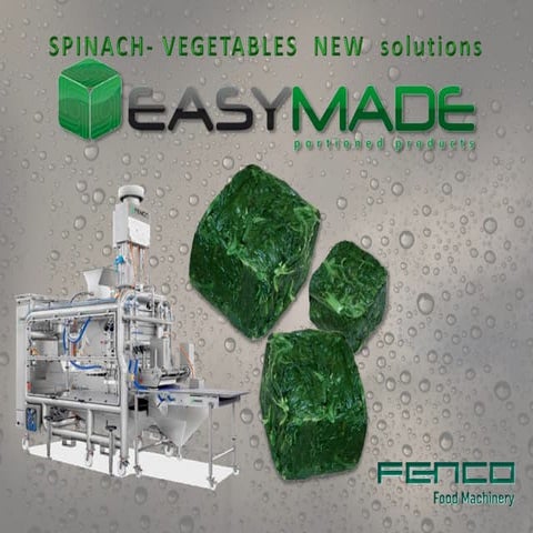 FENCO vegetables cubes production.pptx | Home Appliances | Home & Garden