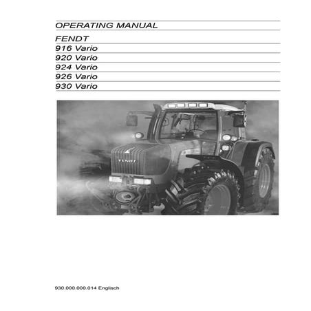 Fendt 920 Vario Operator manual.pdf