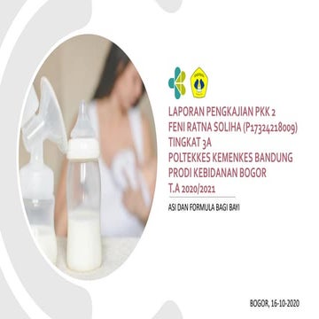 Asi dan formula bagi bayi | PDF