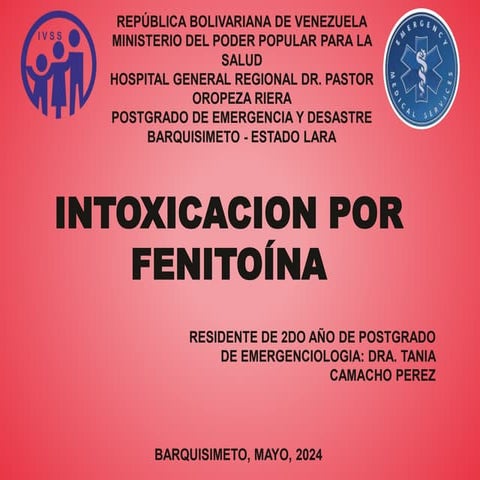 FENITOINA importancia y tratamiento oportuno | PPTX