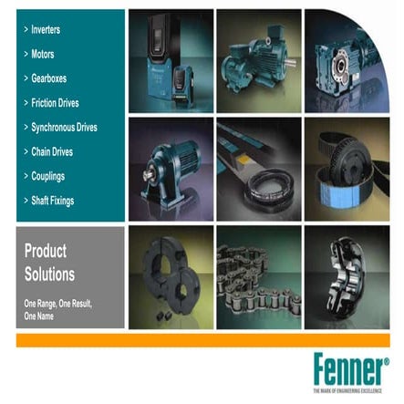 Fenner Product Solutions Presentation | PPTX