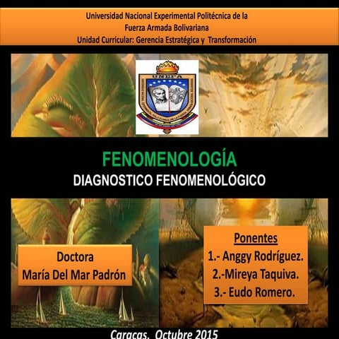 Fenomenologia | PPTX