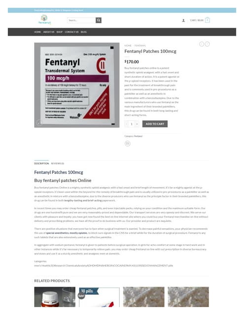 Fentanyl Patches 100mcg | PDF