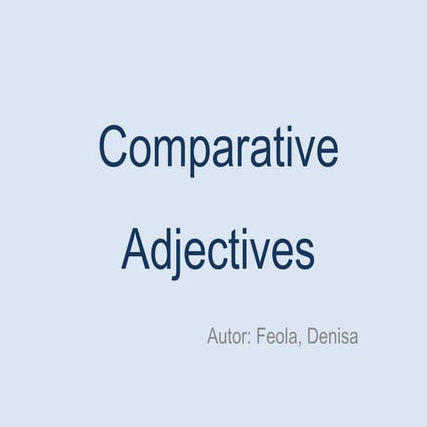 Adjectives | DOCX