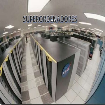 Supercomputadoras | PPTX