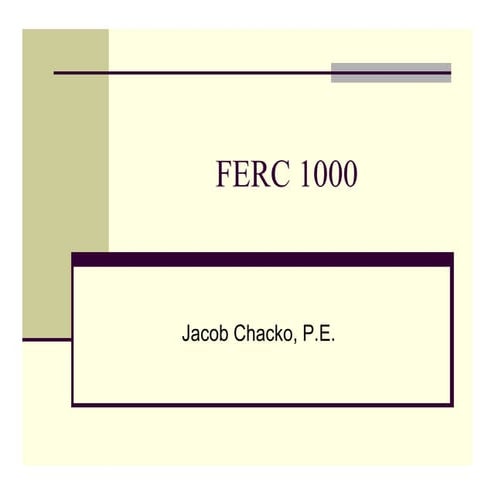Ferc 1000 | PDF