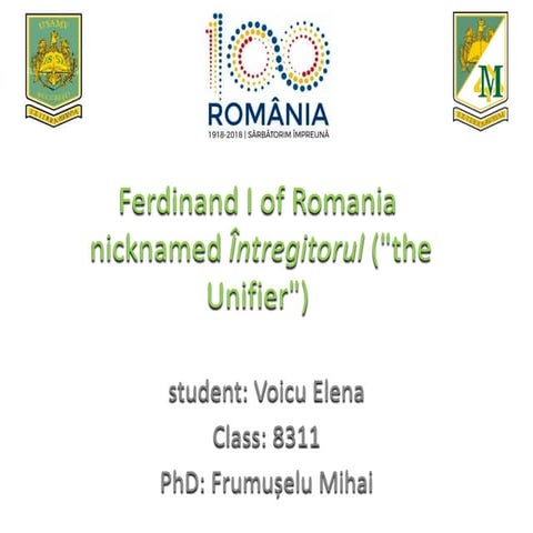 Ferdinand 1 | PPT