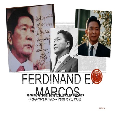Q4 lesson 26 ferdinand marcos | PPTX