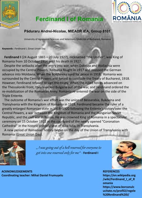 Ferdinand 1 | PPT