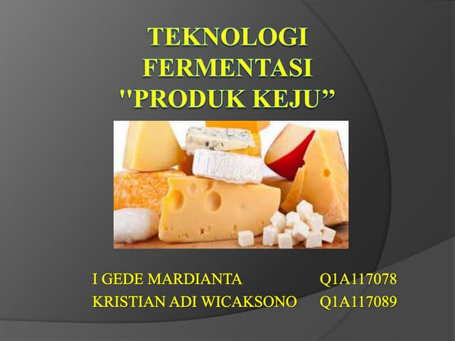 Teknologi Fermentasi Nata de coco | PPTX