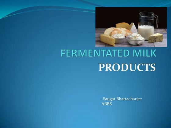 Dairy processing | PPT